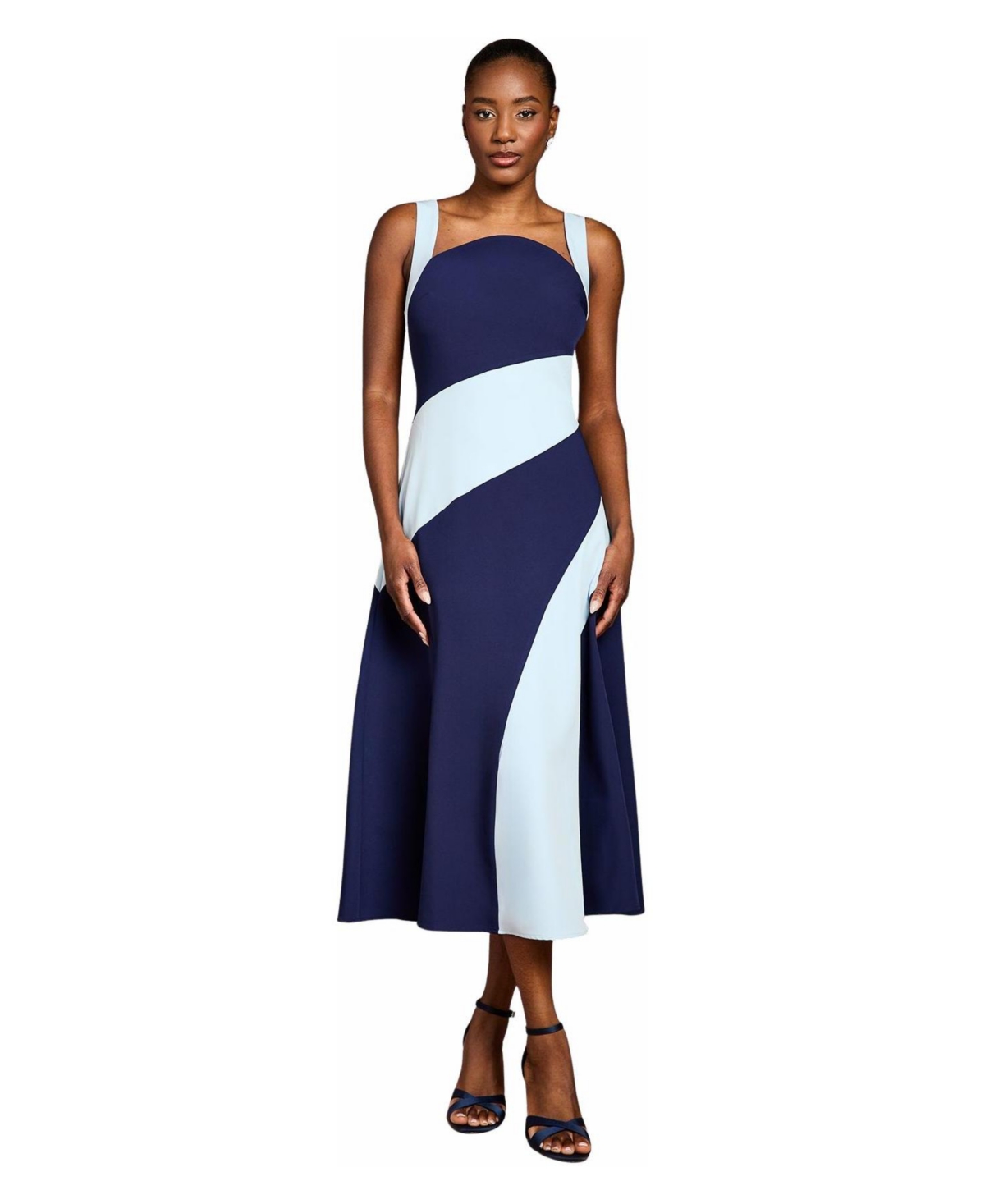 Click here for Coast Womens Midi Dress - Navy prices