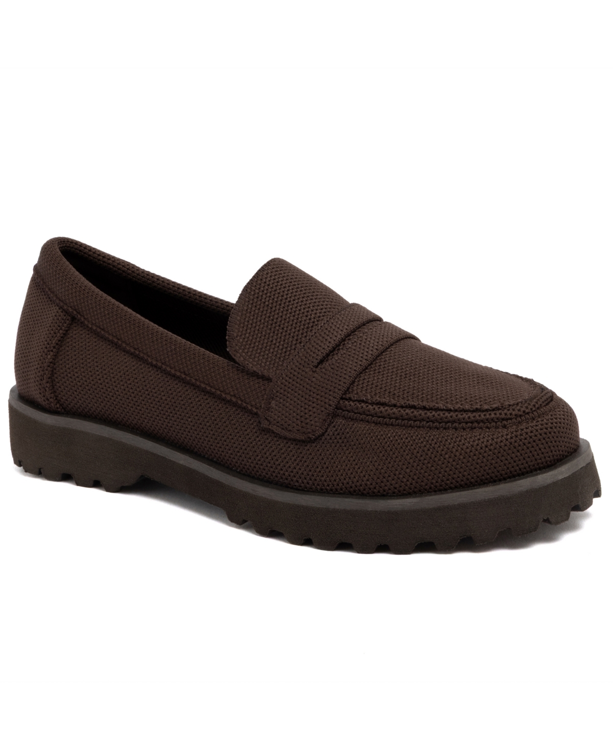Click here for Jones New York Womens Prizey Slip-On Loafers - Bro... prices