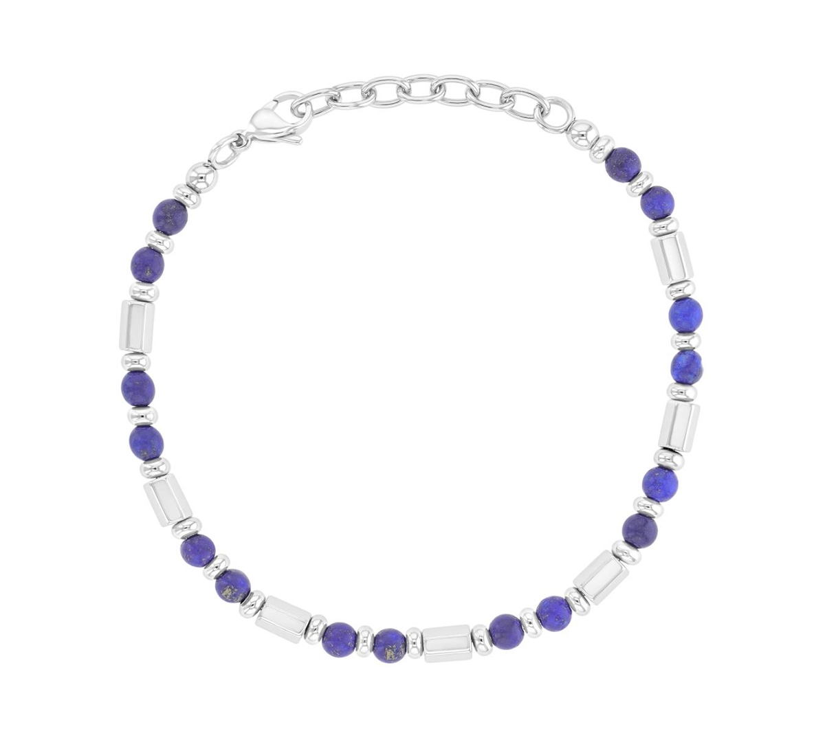 Click here for Quiksilver Mens Platinum-Plated Steel Lapis Hexago... prices