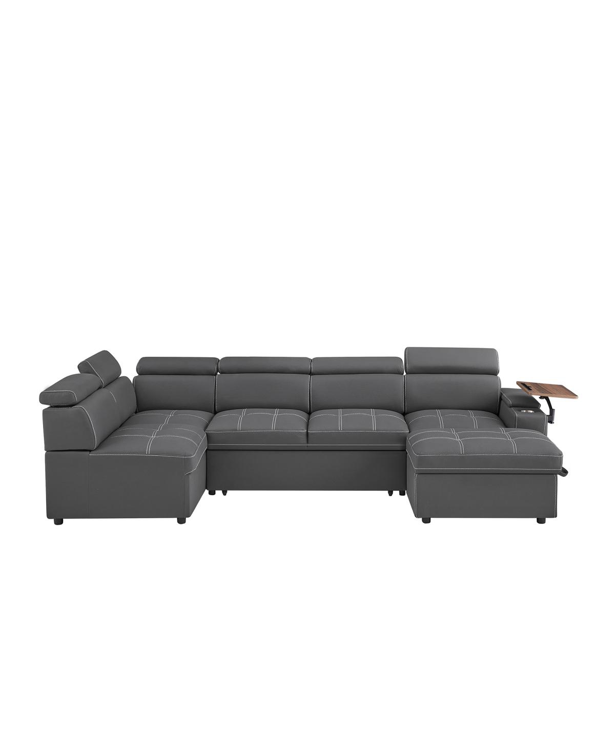 Click here for Streamdale Furniture Fabric Sectional Sofa with St... prices