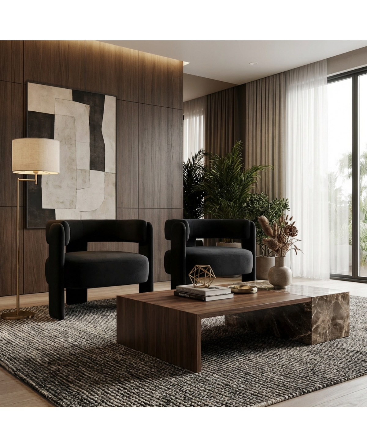 Click here for Streamdale Furniture Mid-Century Modern Velvet Acc... prices