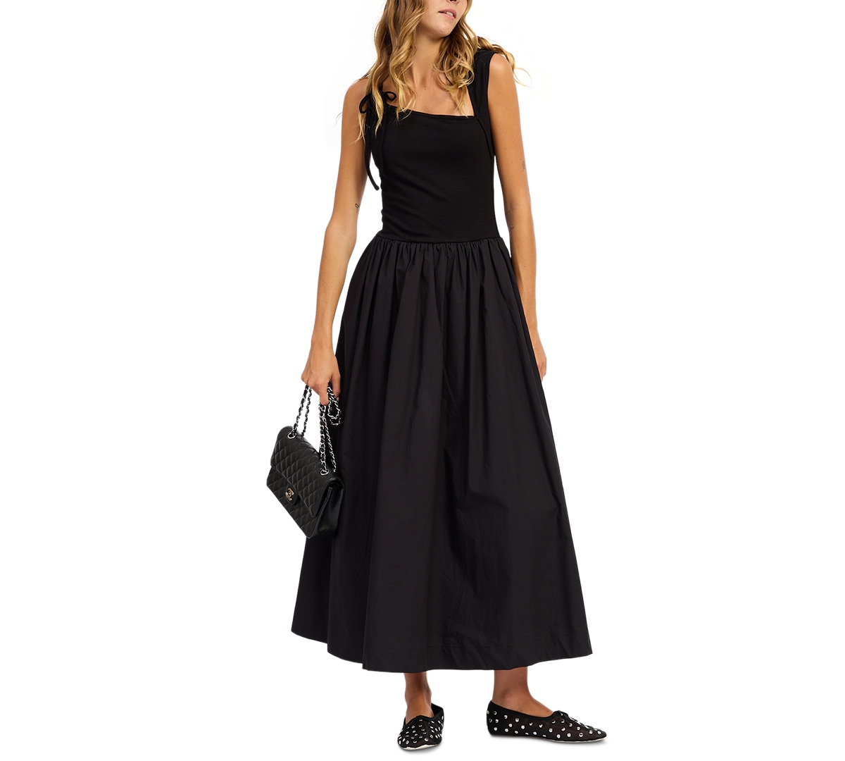Click here for En Saison Womens Sloane Asymmetric Neck Maxi Dress... prices