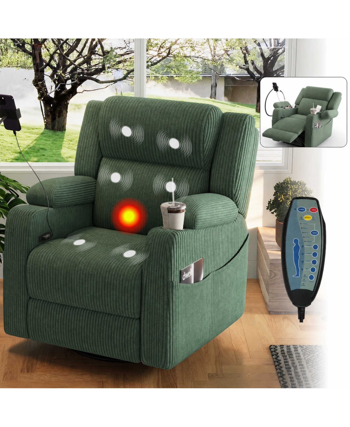 Click here for Streamdale Furniture Electric Power Recliner with... prices