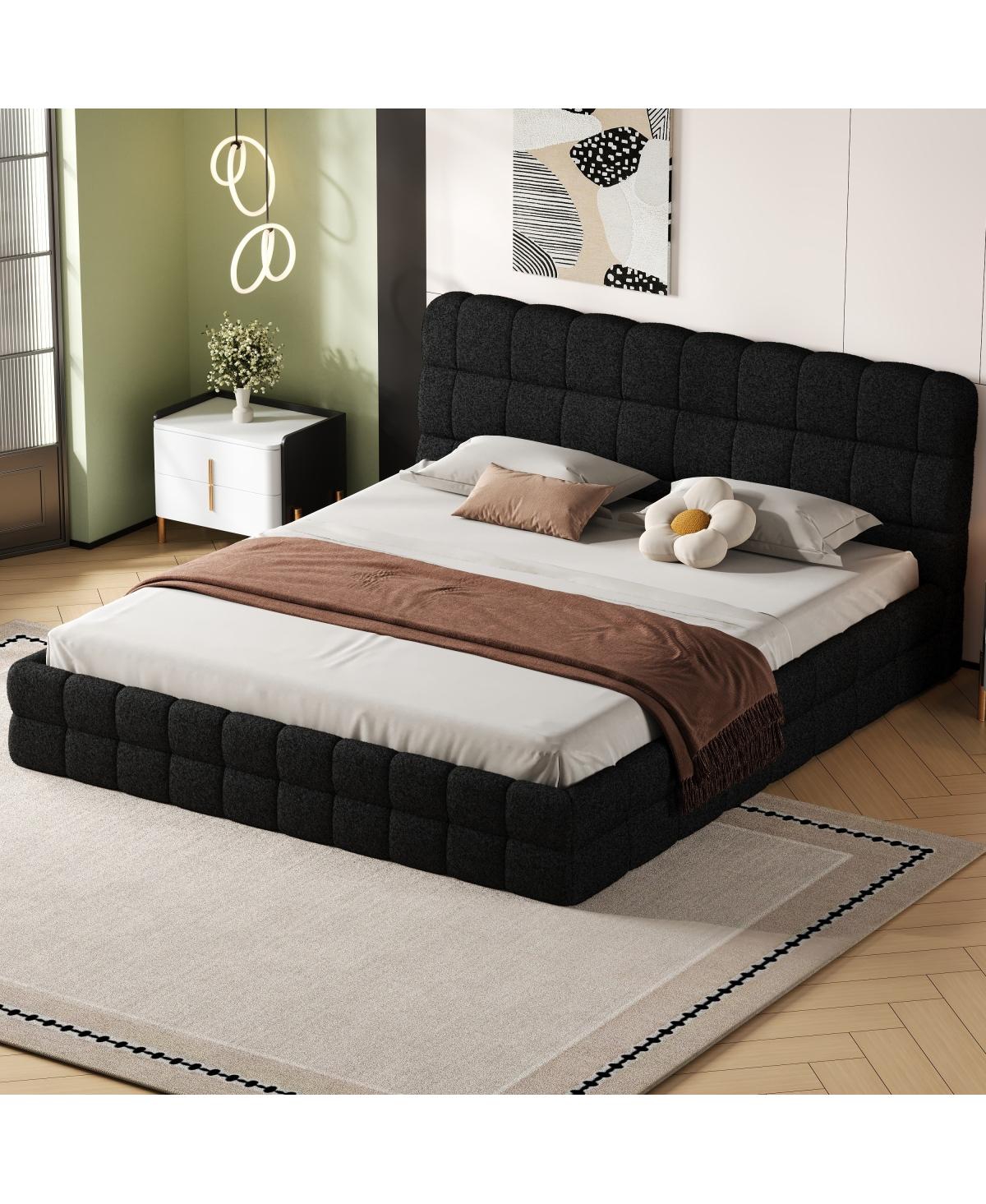 Click here for Streamdale Furniture King Size Upholstered Platfor... prices