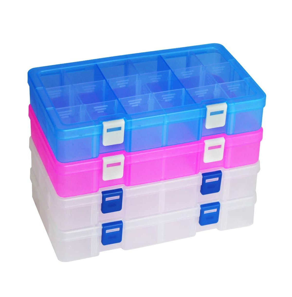 Click here for Xdovet Plastic Organizer Box Adjustable Divider Re... prices