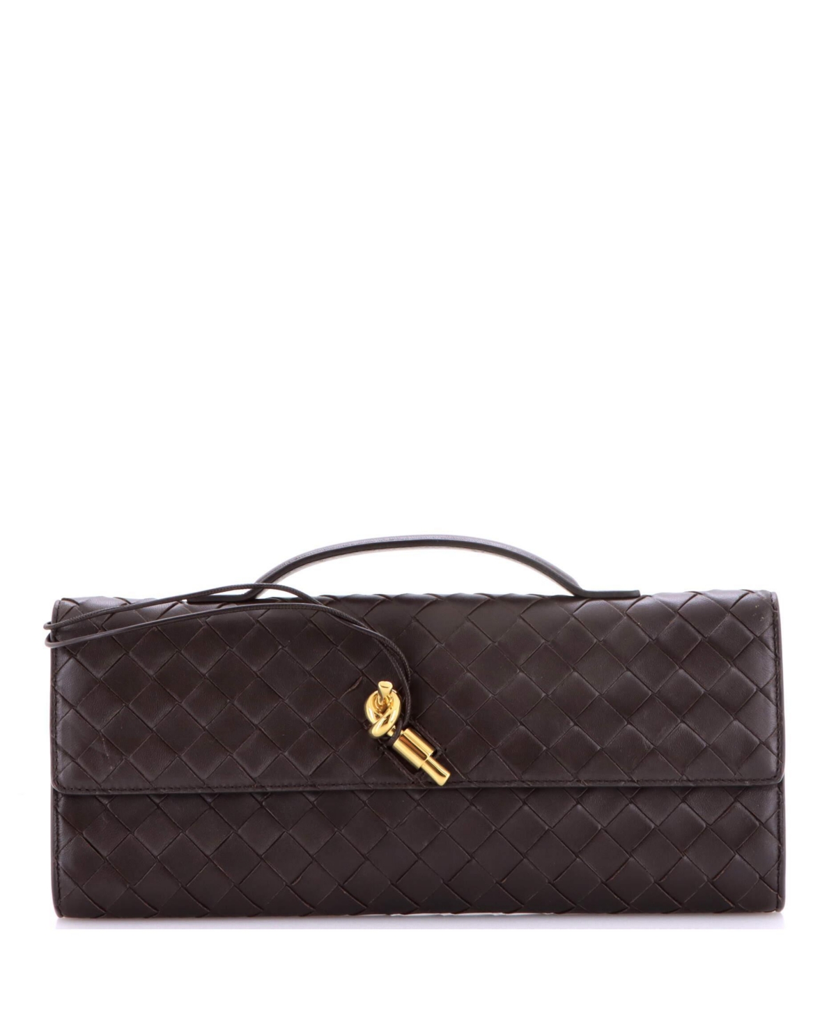 Click here for Pre-Owned Bottega Veneta Long Andiamo Top Handle C... prices