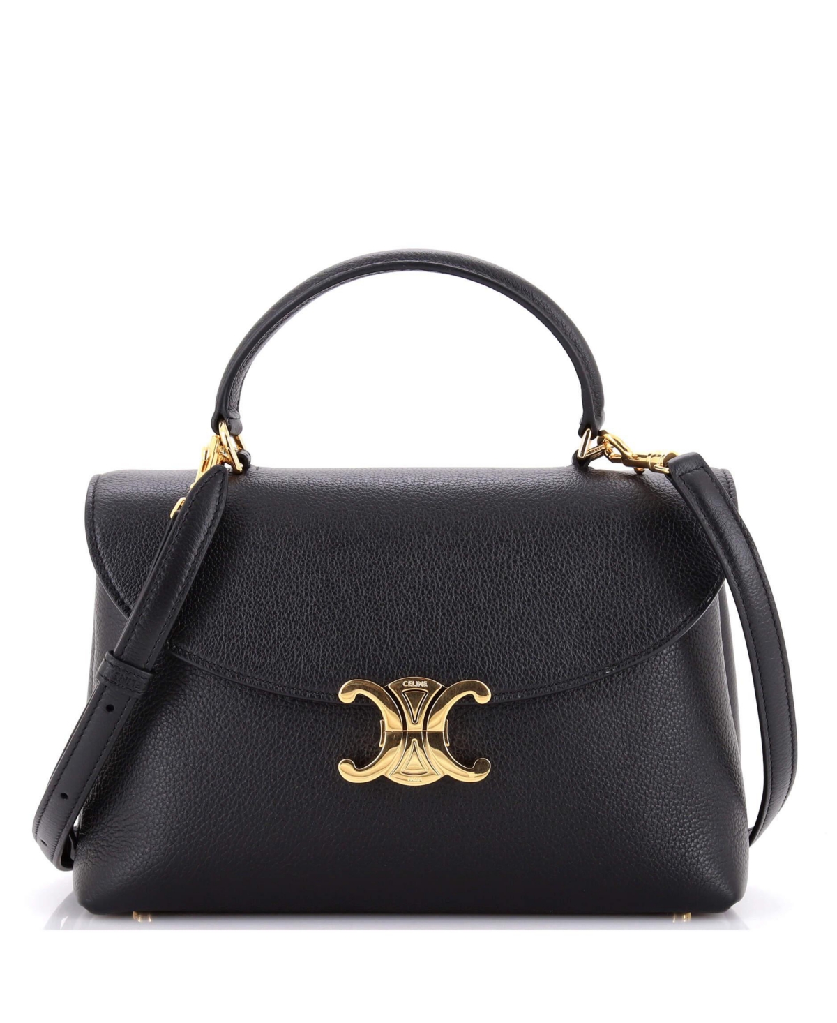 Click here for Pre-Owned Celine Medium Nino Top Handle Bag Leathe... prices