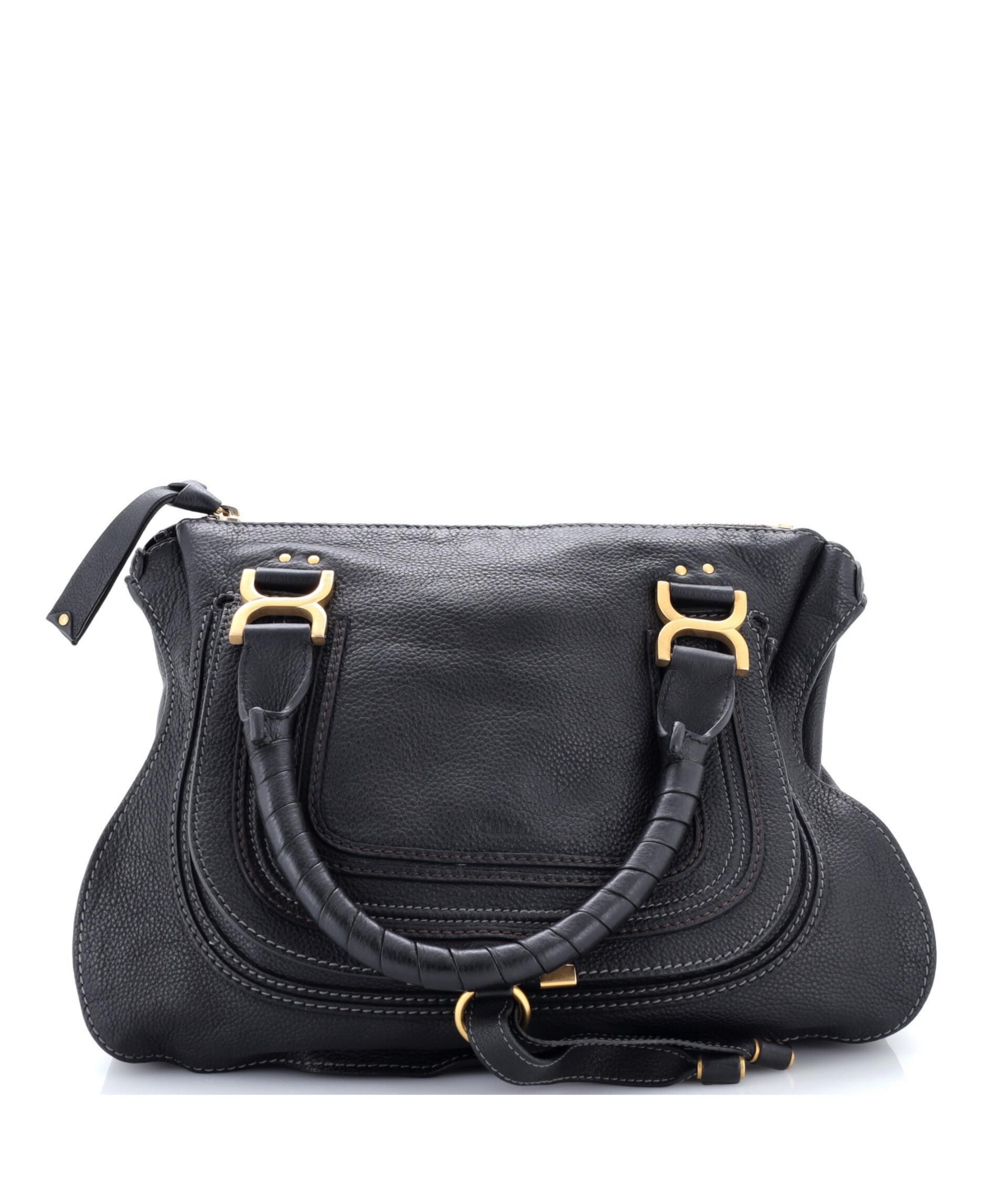 Click here for Pre-Owned Chloe Medium Marcie Shoulder Bag Leather... prices