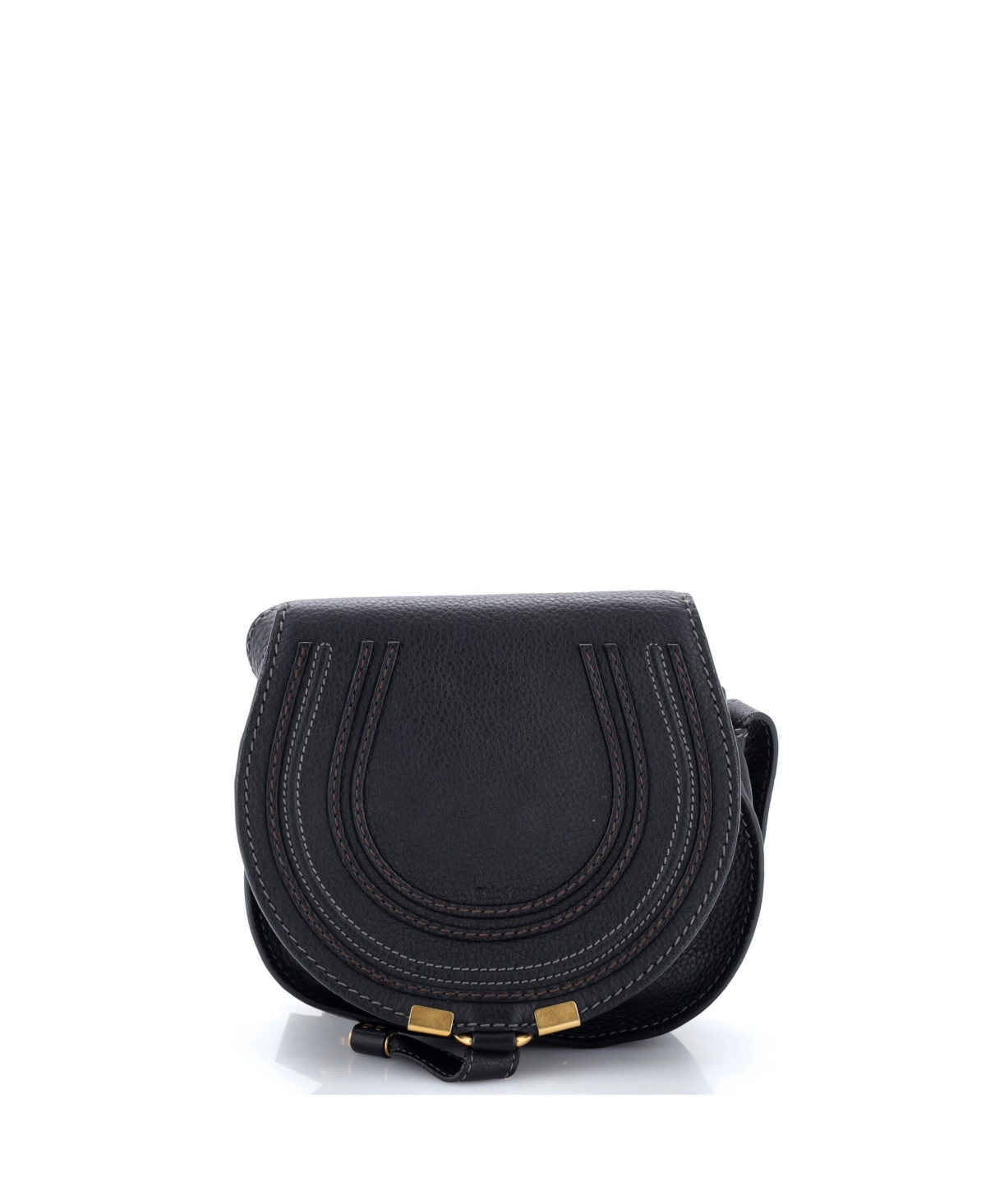 Click here for Pre-Owned Chloe Mini Marcie Crossbody Bag Leather... prices