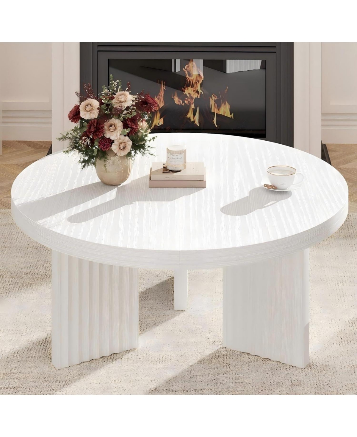Click here for gaomon Round Coffee Table  33.5 Circle Center Tabl... prices