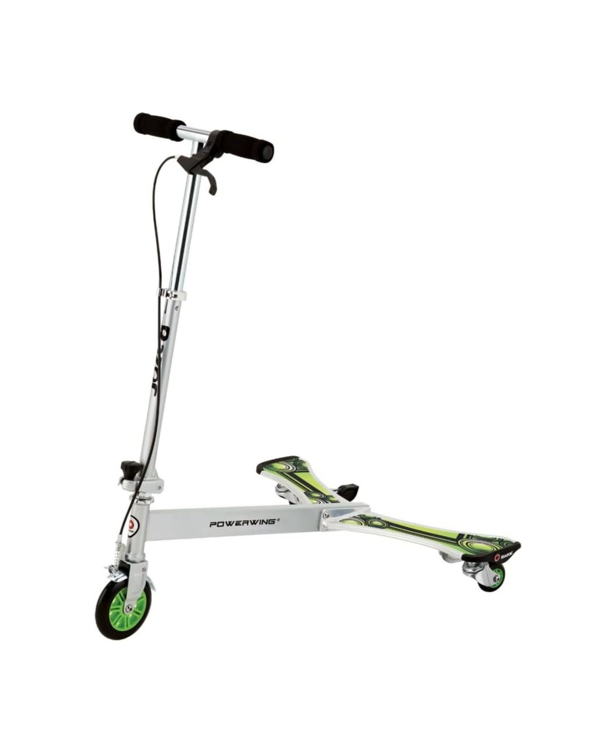 Click here for Razor Dlx PowerWing Caster Scooter  3 Urethane Whe... prices