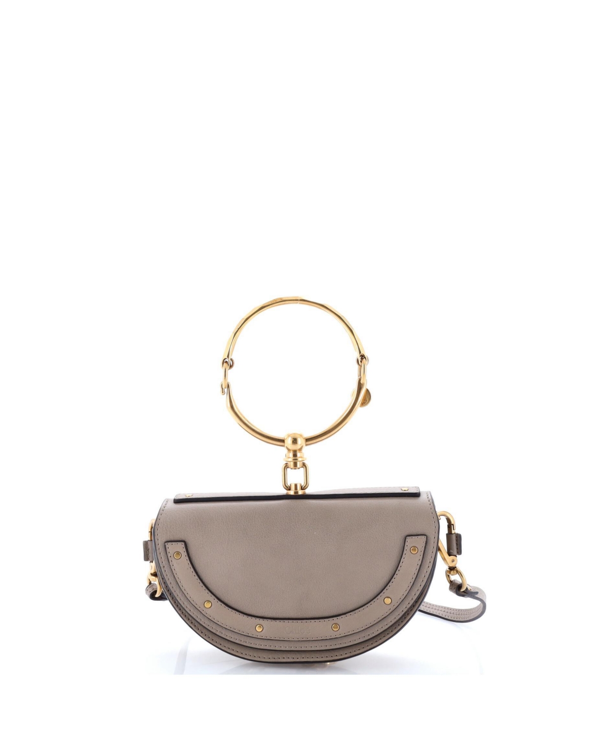 Click here for Pre-Owned Chloe Mini Nile Crossbody Bag Leather -... prices