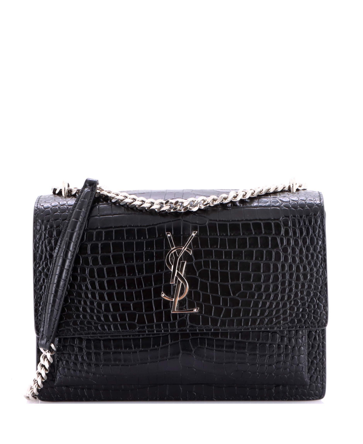Click here for Pre-Owned Saint Laurent Medium Sunset Crossbody Ba... prices