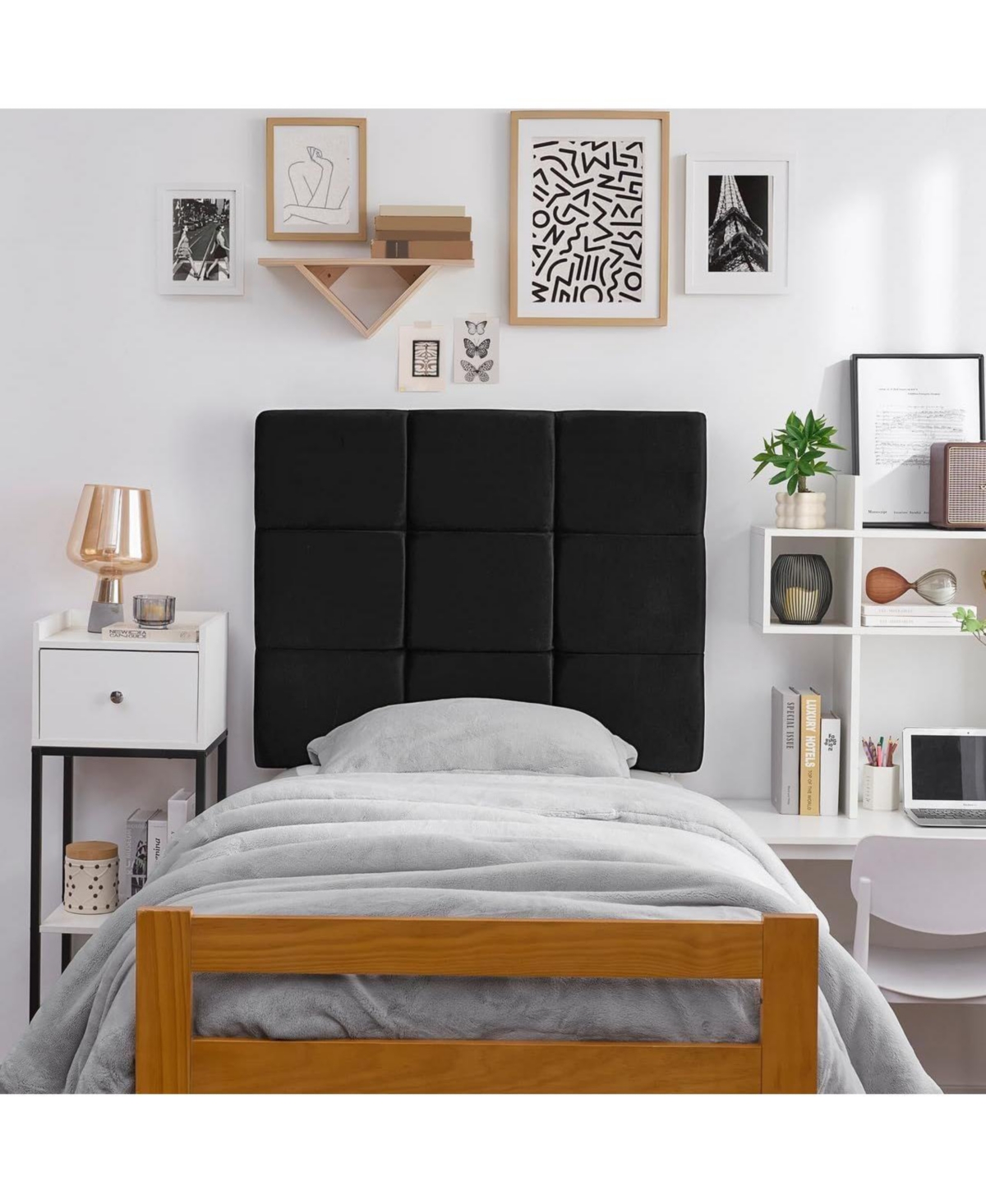 Click here for DormCo Tavira Allure Right Side Outlet Headboard -... prices