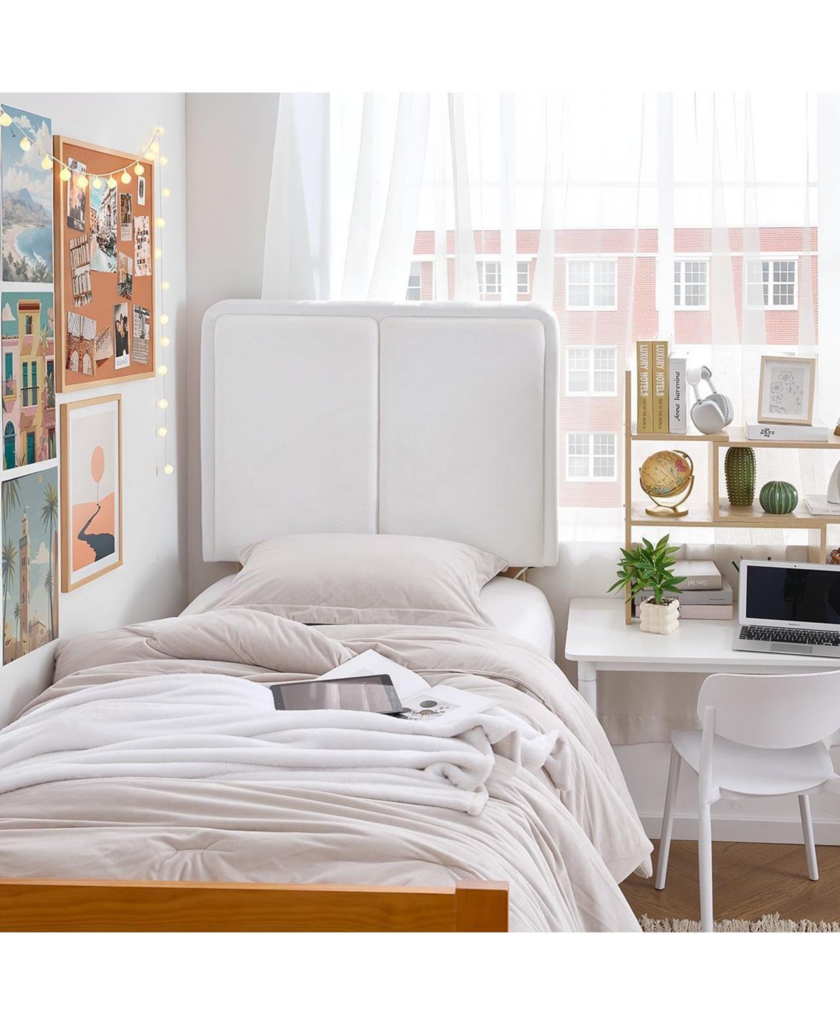 Click here for DormCo Tavira Allure Right Side Outlet Headboard -... prices