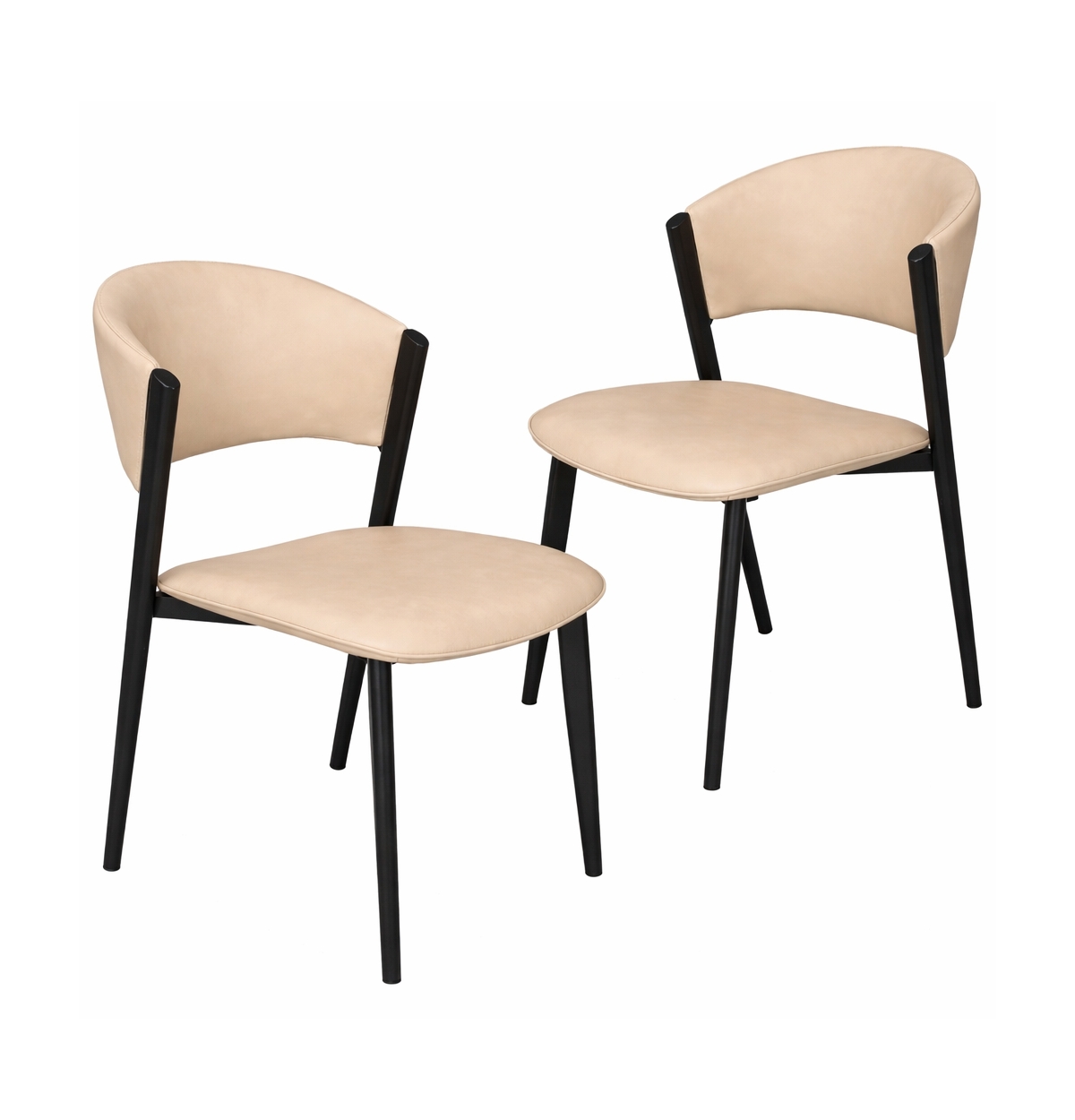 Click here for LeisureMod Aspen Modern Dining Chairs Set of 2 Lea... prices