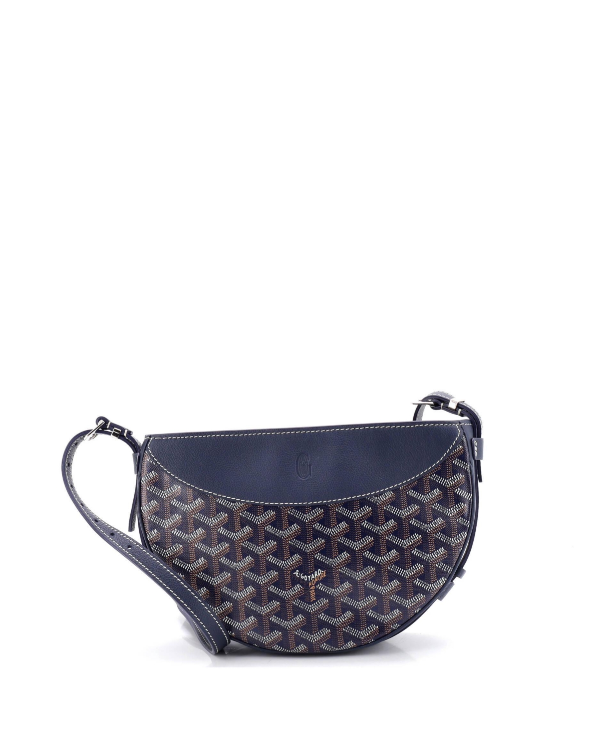 Click here for Pre-Owned Goyard Hirondelle Shoulder Bag Coated Ca... prices