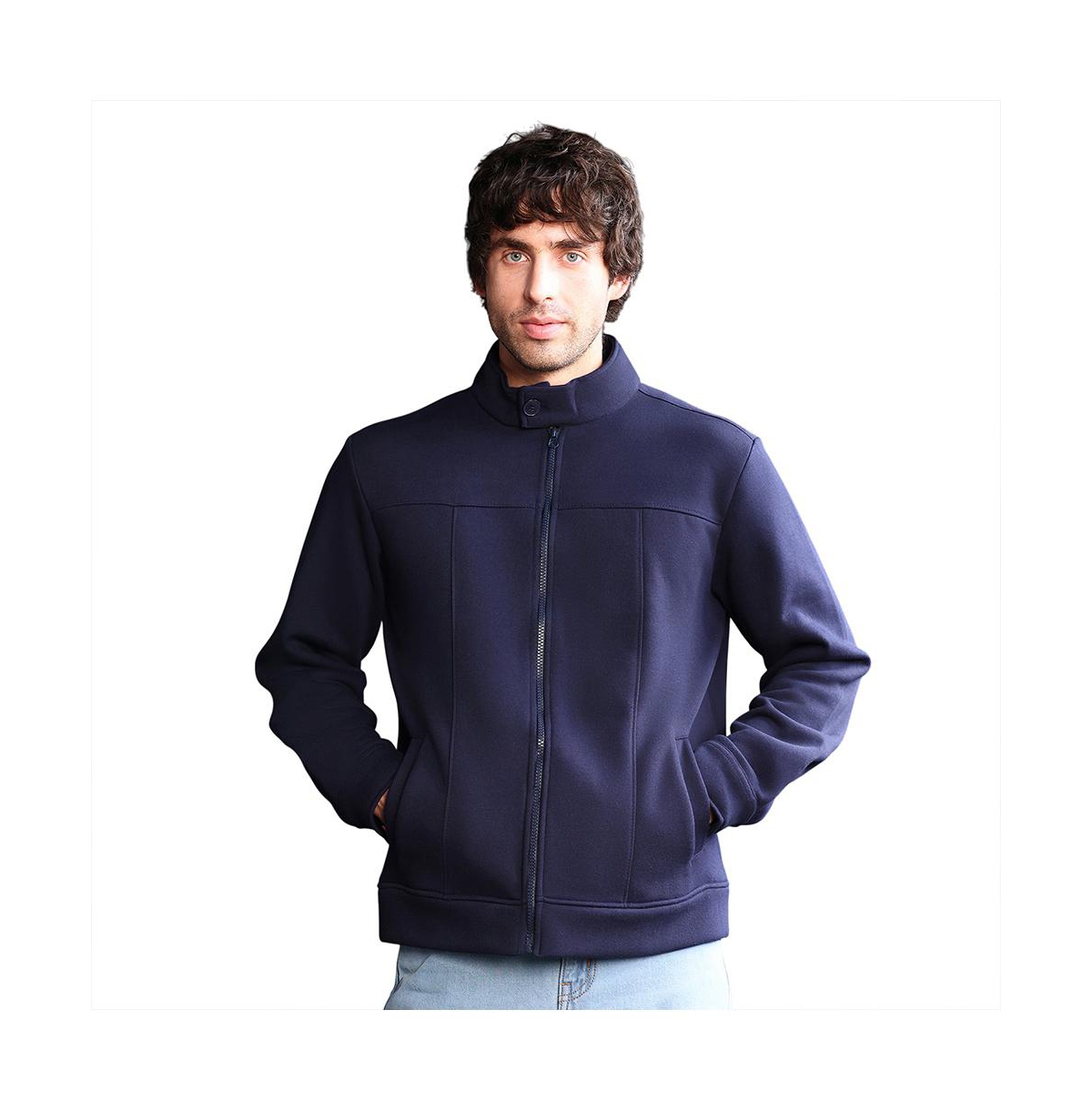 Click here for Campus Sutra Mens Panel-Stitch Knit Sweatshirt - B... prices