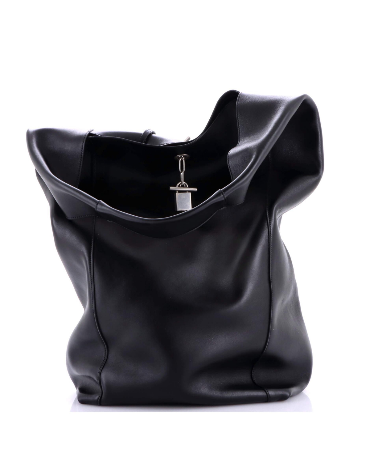 Click here for Pre-Owned Saint Laurent Tanger Tote Leather - Blac... prices