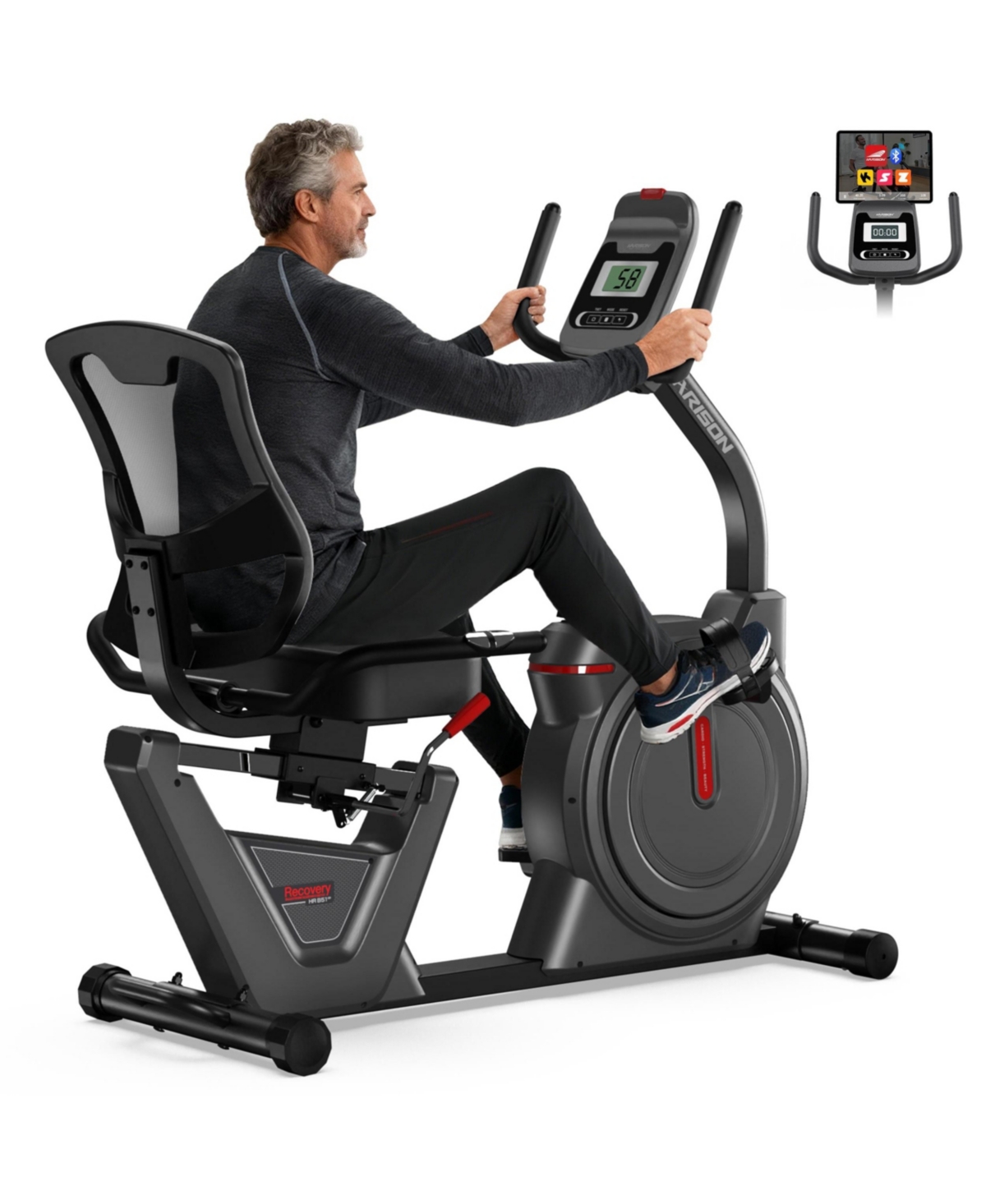 Click here for Harison Recumbent Exercise Bike  400 lbs Capacity... prices