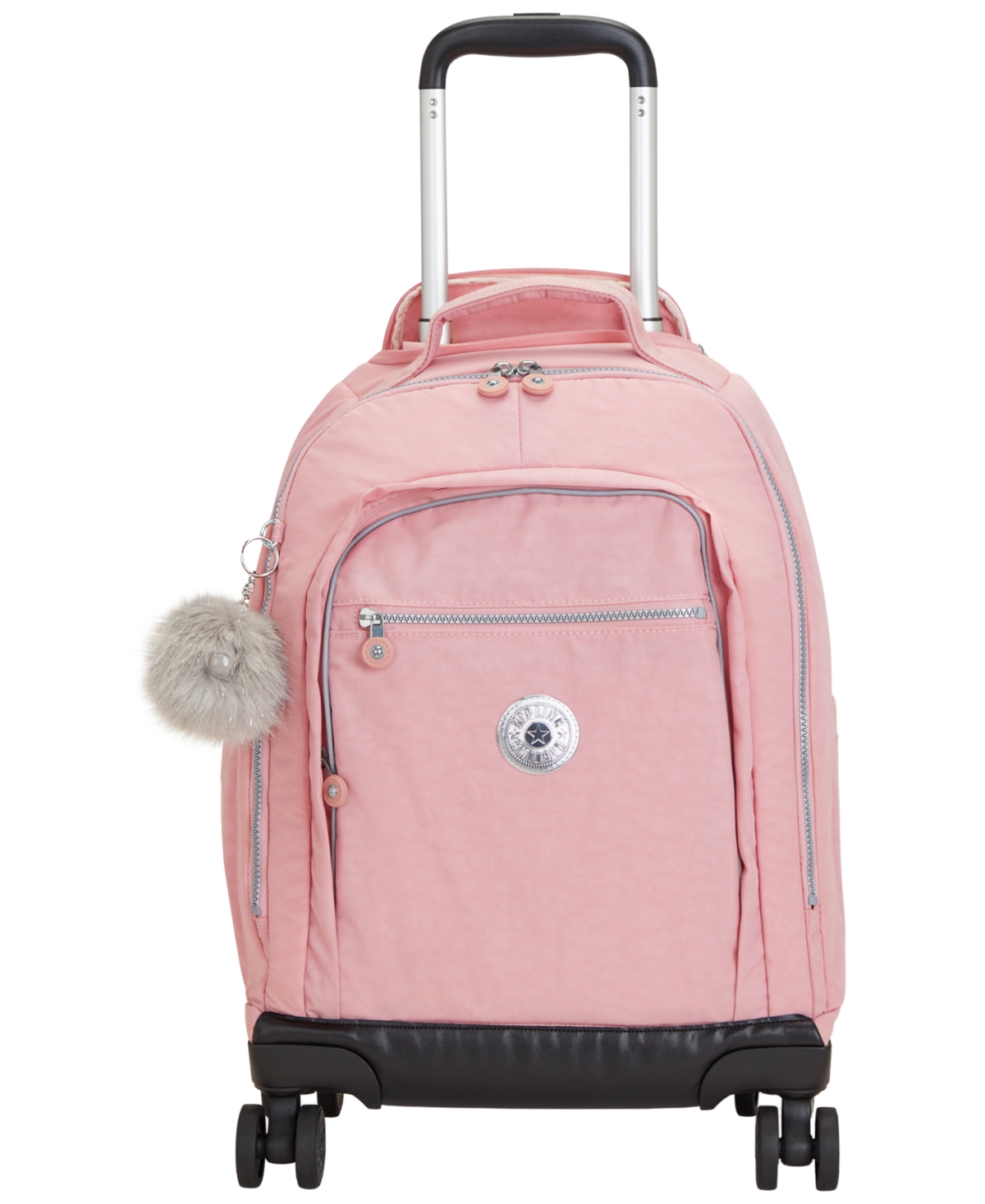 Click here for Kipling Zea Laptop Rolling Backpack Messenger - Br... prices