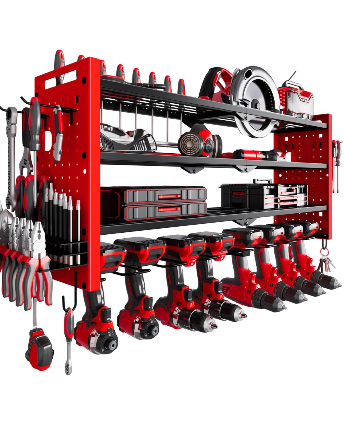 Click here for Xdovet Power Tool Organizer Wall Mount Drill Rack... prices