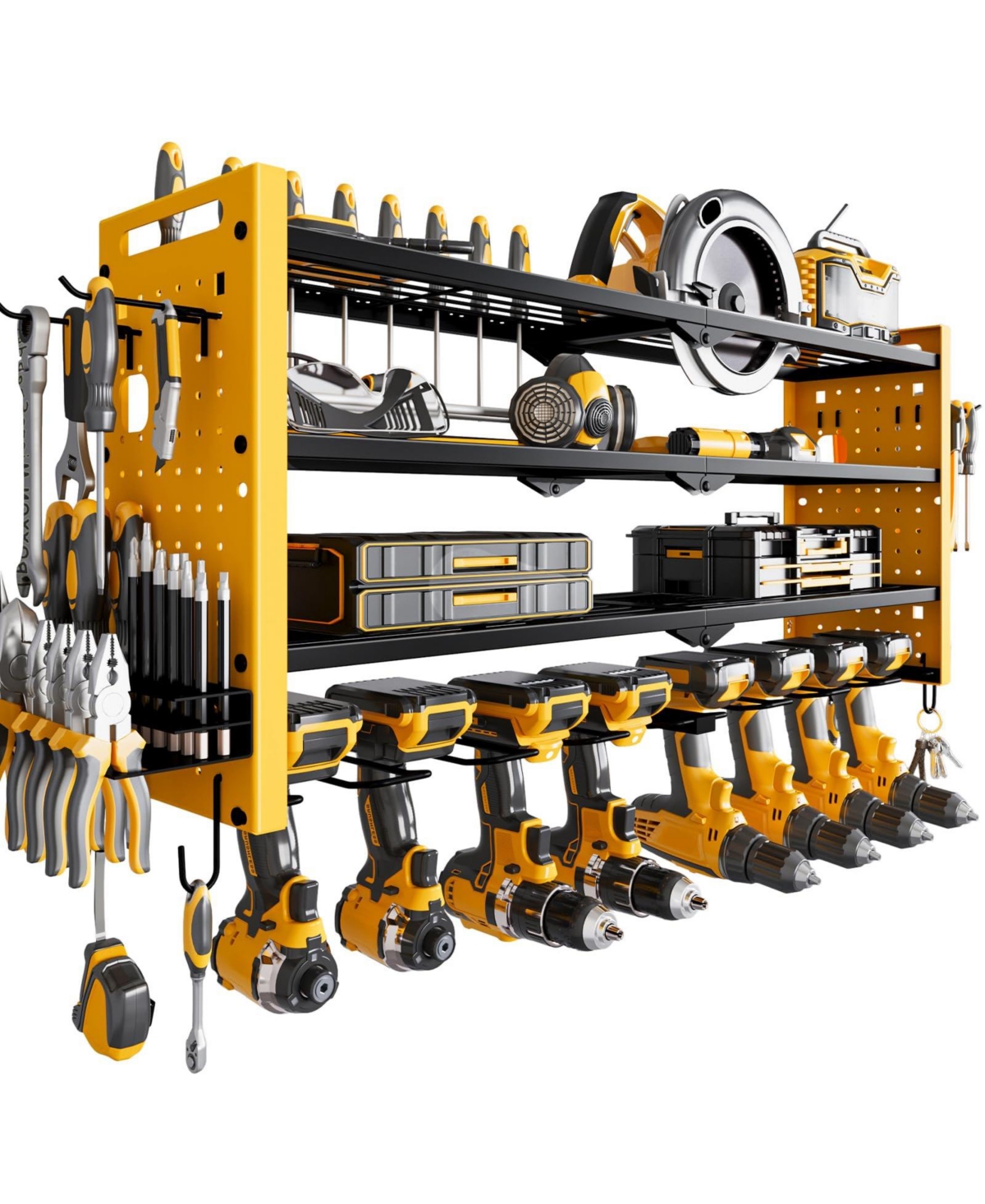 Click here for Xdovet Power Tool Organizer Wall Mount Drill Rack... prices
