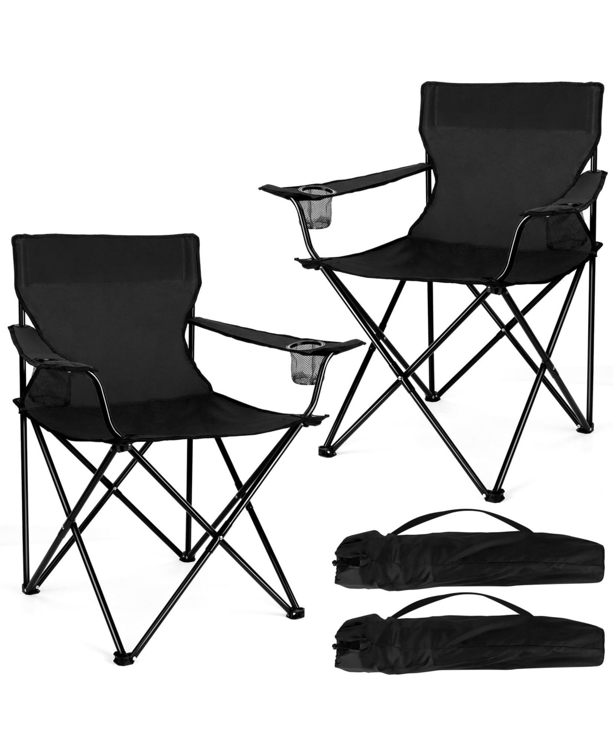 Click here for Aofar 2pack Camping Chair Folding Outdoor Heavy Du... prices