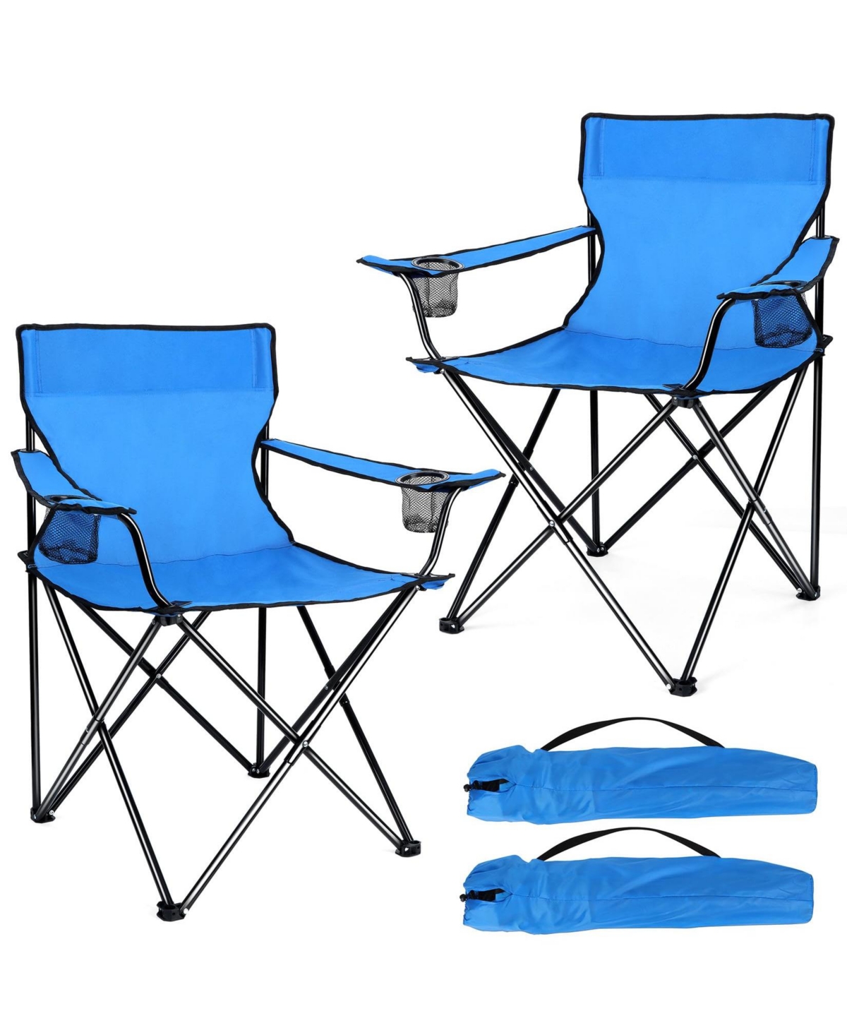 Click here for Aofar 2pack Camping Chair Folding Outdoor Heavy Du... prices