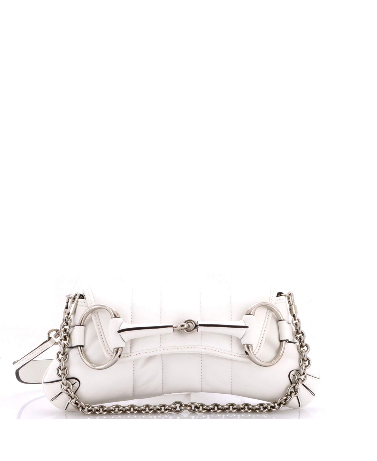 Click here for Pre-Owned Gucci Small Horsebit Chain Shoulder Bag... prices