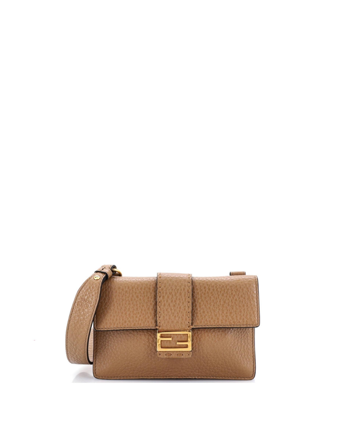 Click here for Pre-Owned Fendi Baguette Crossbody Bag Leather - B... prices