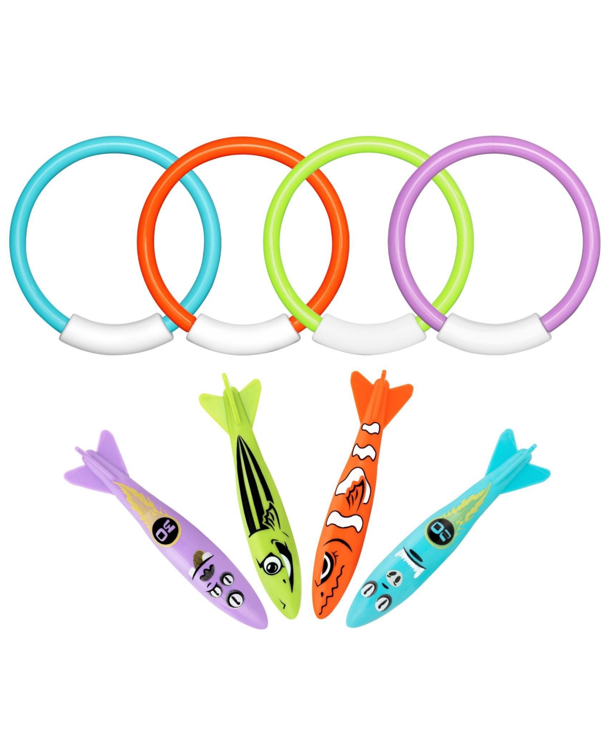 Click here for Gnuadz Diving Games Swimming Pool Underwater Rings... prices