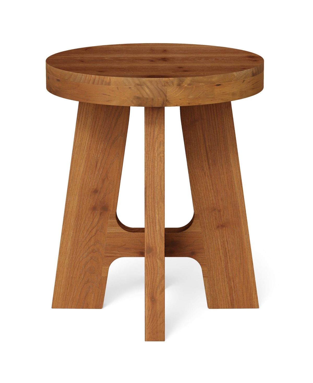Click here for Slickblue Solid Wood Round End Table with Heavy-Du... prices