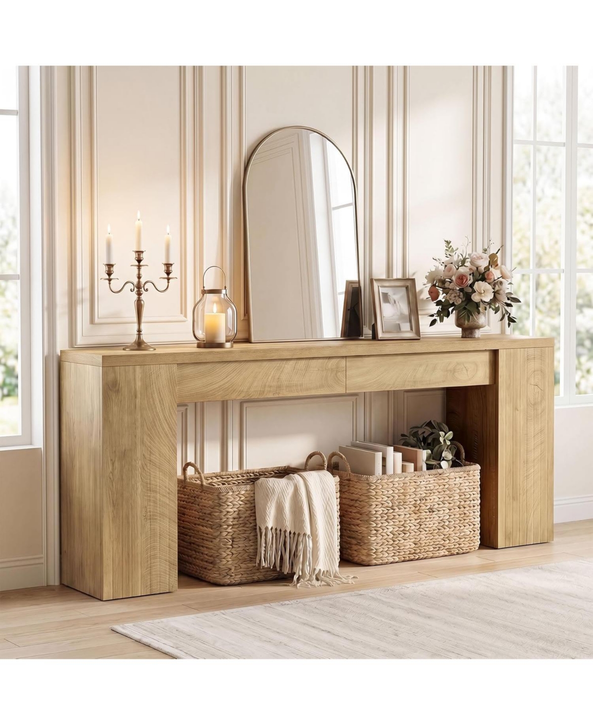 Click here for Tribesigns 78.7-Inch Extra Long Console Table for... prices