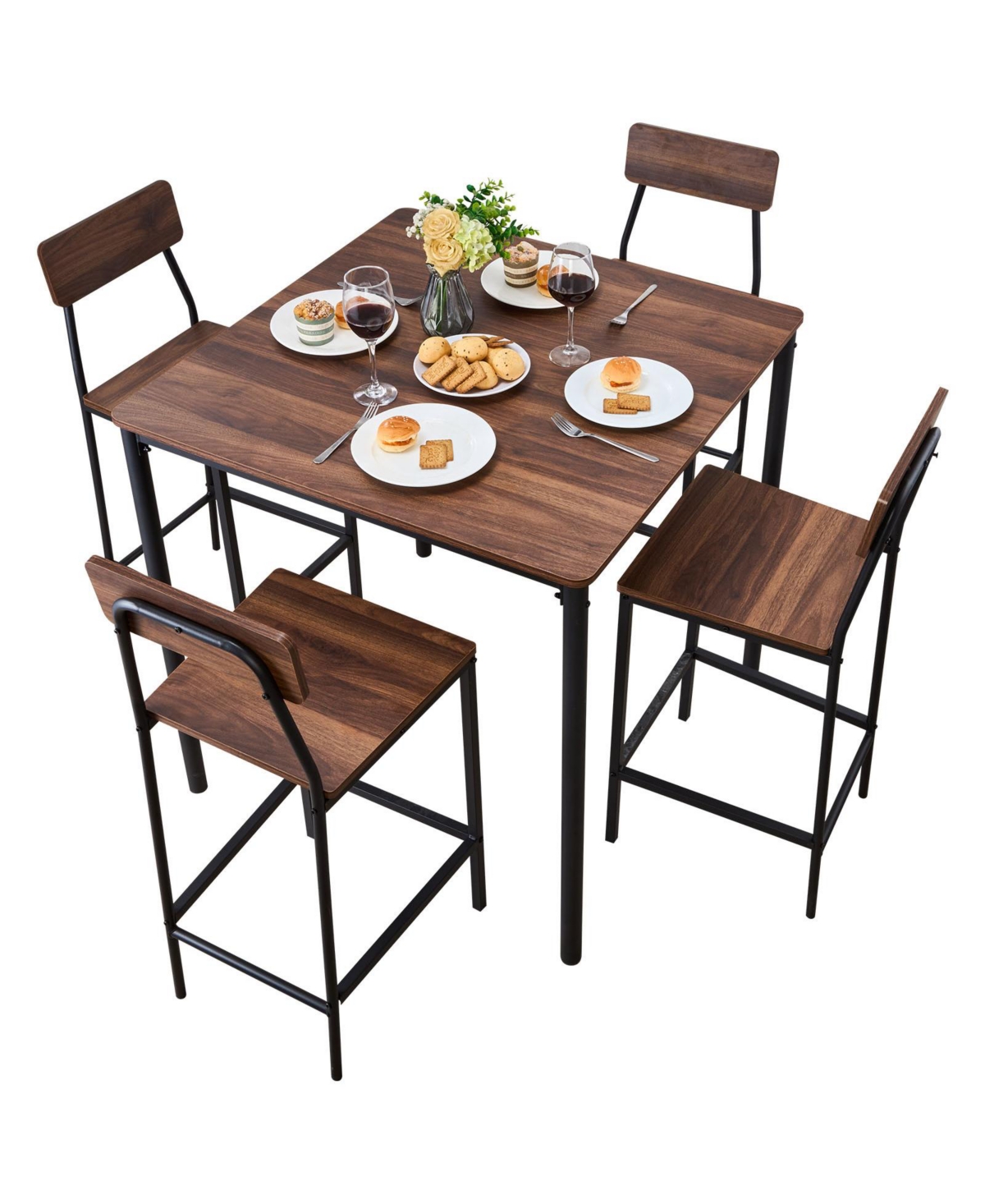 Click here for Sugift Bar Table 5PCS 35 Bars Tables Set Bar Table... prices