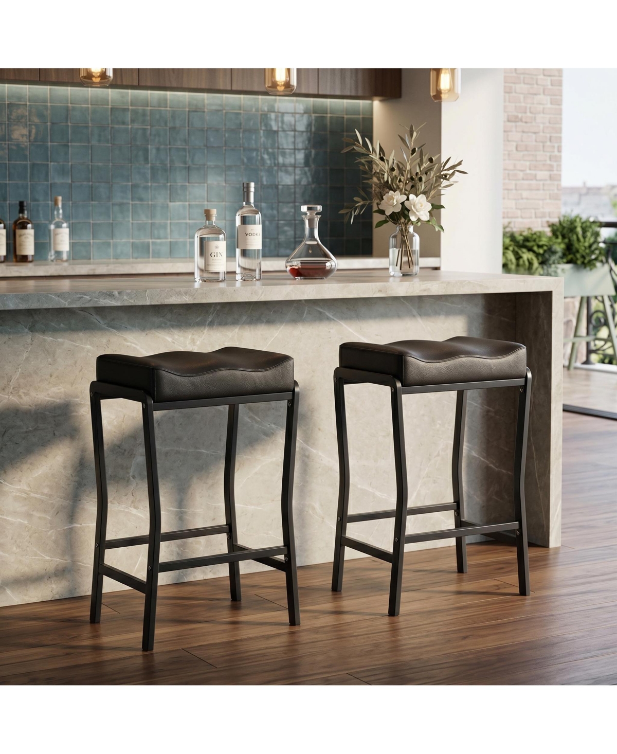 Click here for homfan 26 Inch Bar Stool Set. Counter Height with... prices