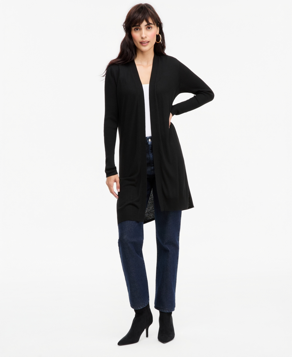 Click here for I.n.c. International Concepts Womens Duster Open-F... prices