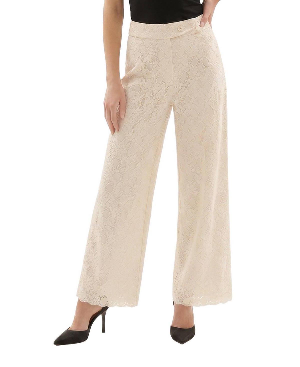 Click here for Lily and Lionel London Womens Calipo Lace Trouser... prices