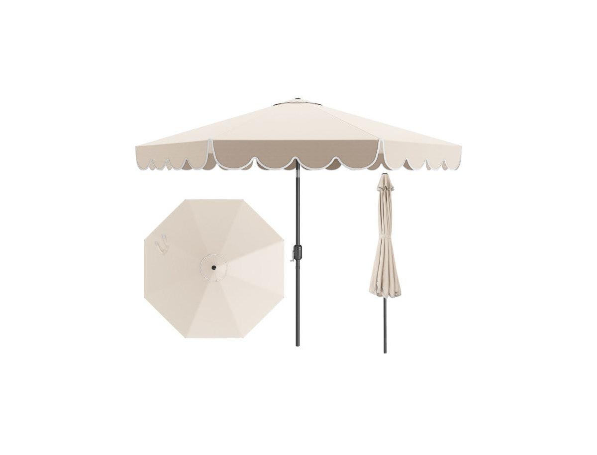 Click here for Lucky One 10 feet Patio Market Umbrella with Crank... prices