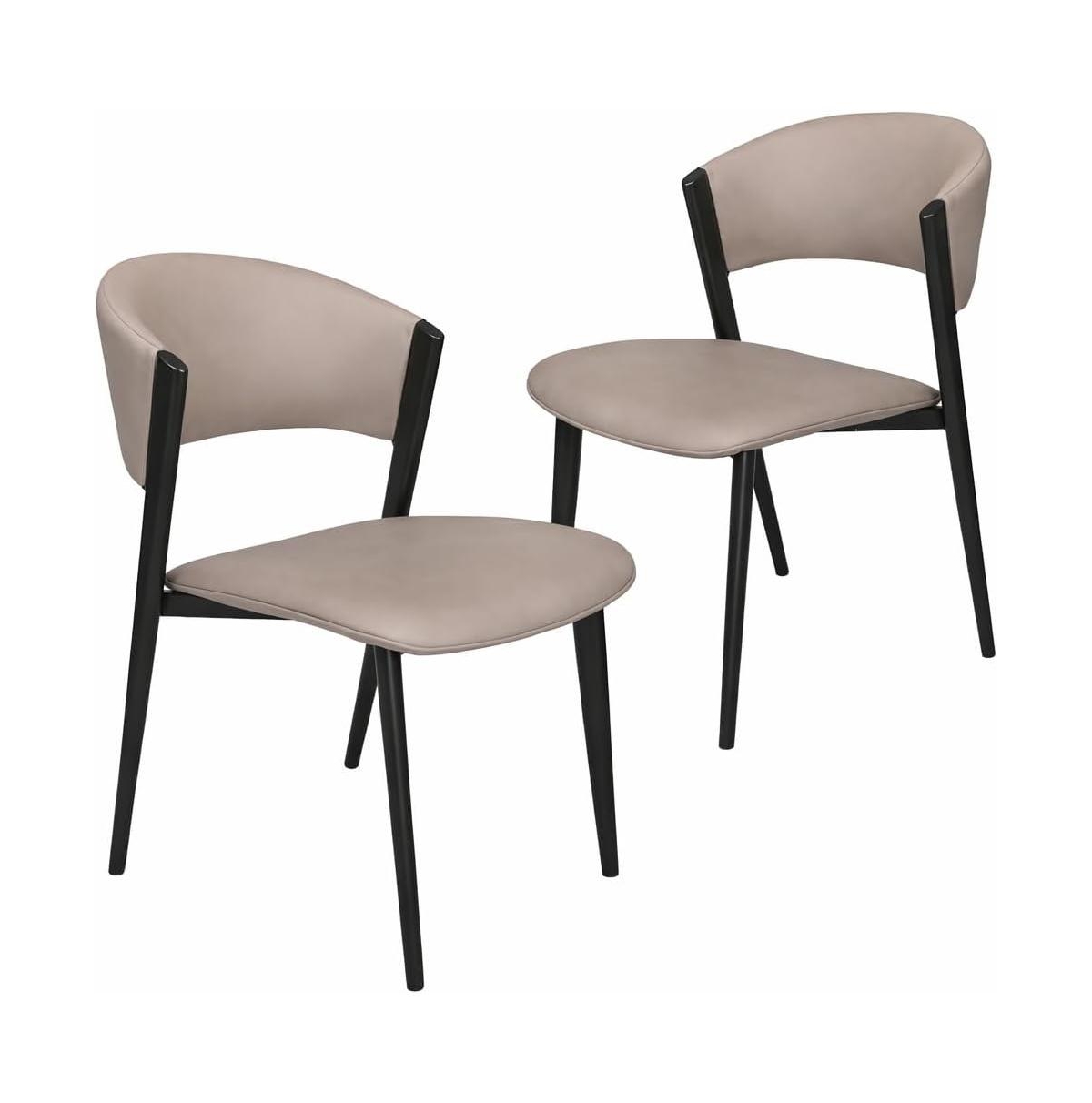 Click here for LeisureMod Aspen Modern Dining Chairs Set of 2 Lea... prices