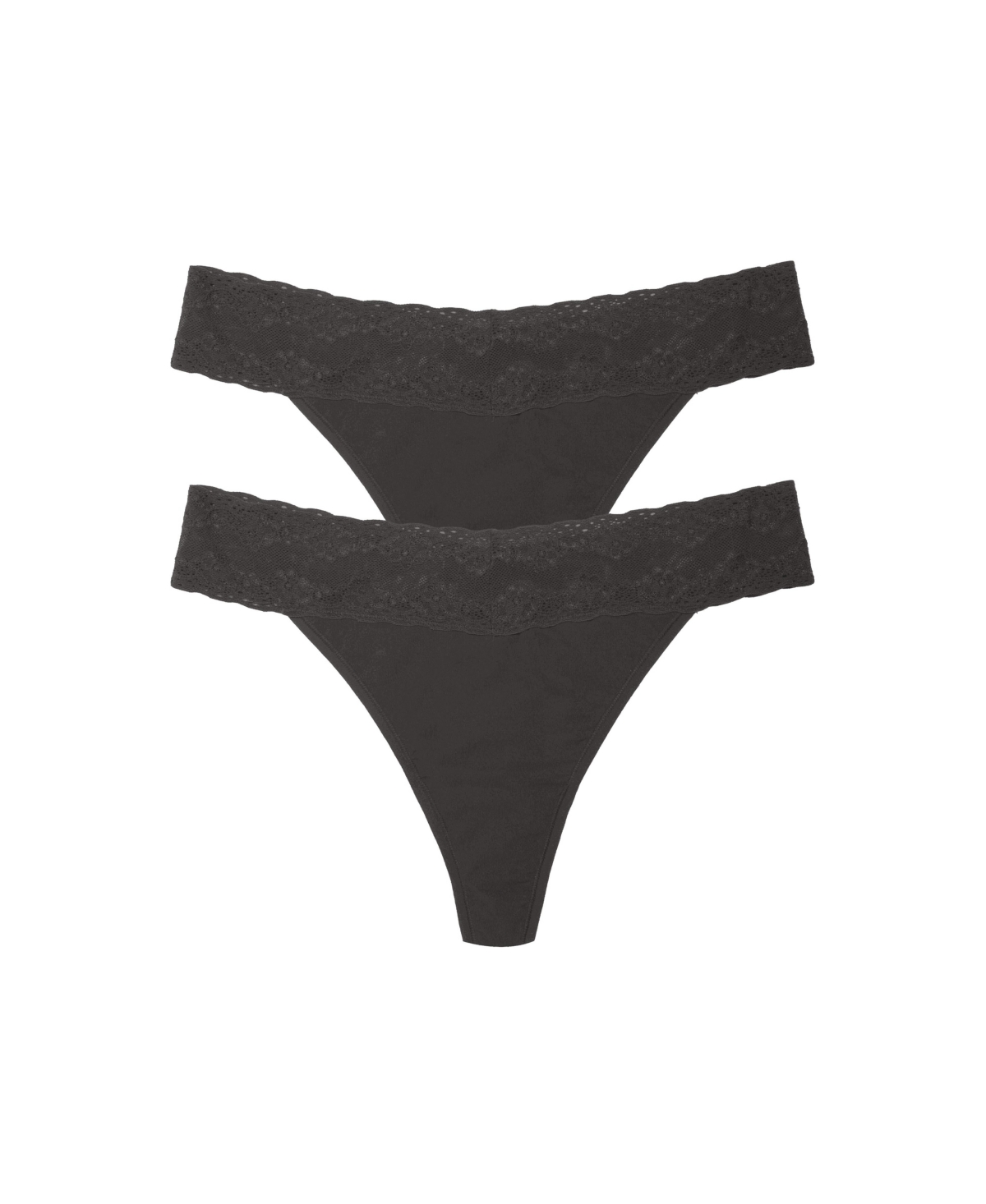 Click here for Natori Womens Bliss Perfection One Size Thong 2-Pa... prices