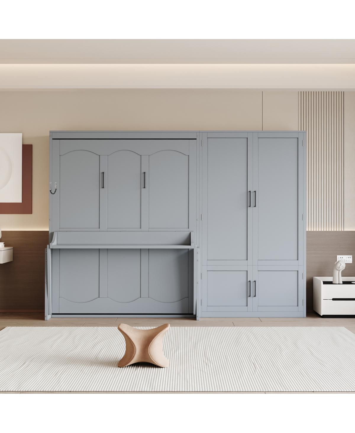 Click here for Streamdale Furniture Queen Size Murphy Bed Wall Be... prices