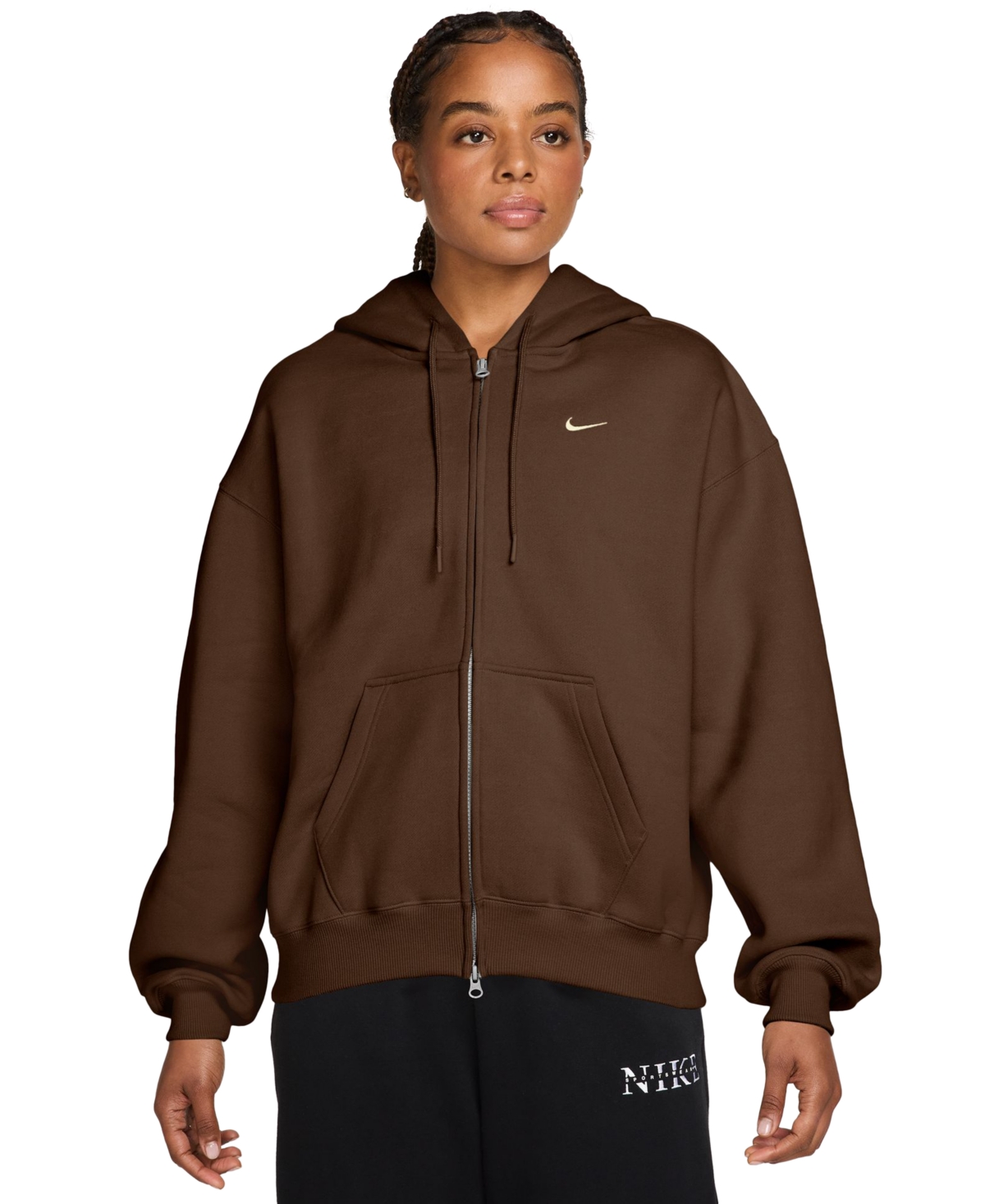 Click here for Nike Studio Fleece Medium Weight Womens Oversized... prices