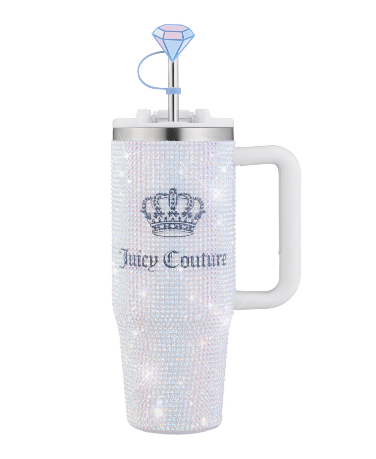 Click here for Juicy Couture Diamond Bling 30 oz. Tumbler - White prices