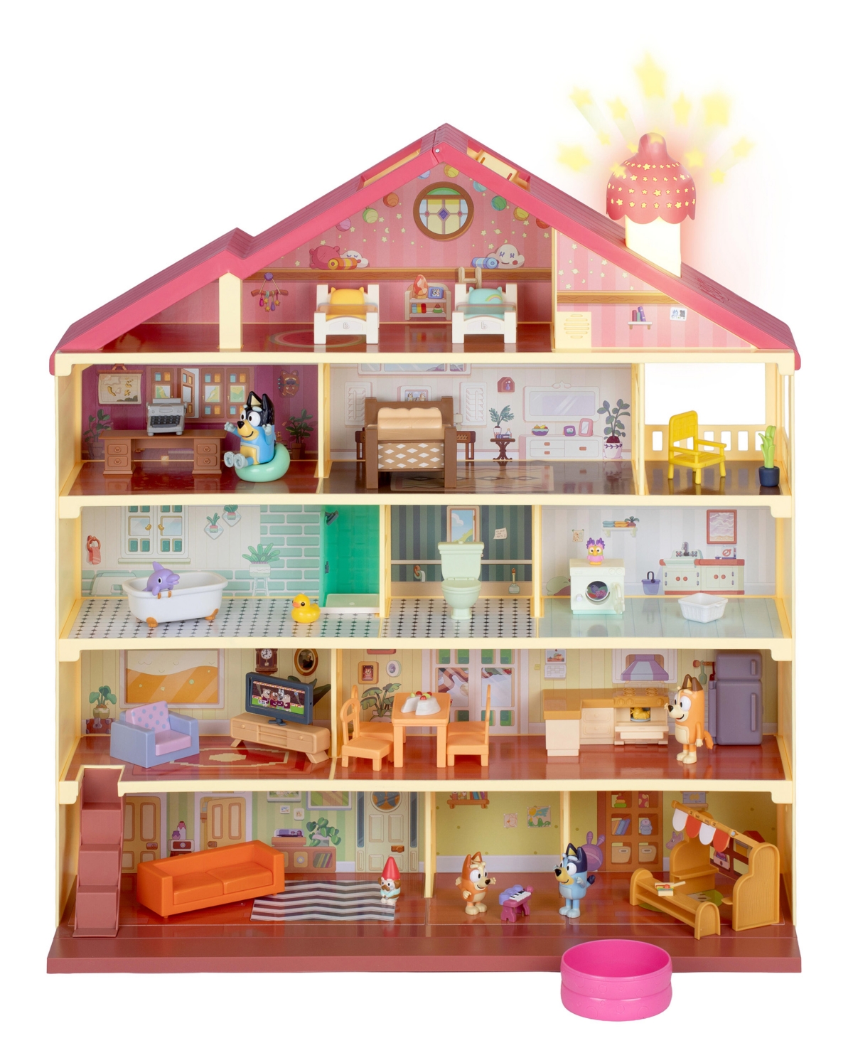 Click here for Bluey Lights & Sounds 36-Piece House Playset  Ages... prices