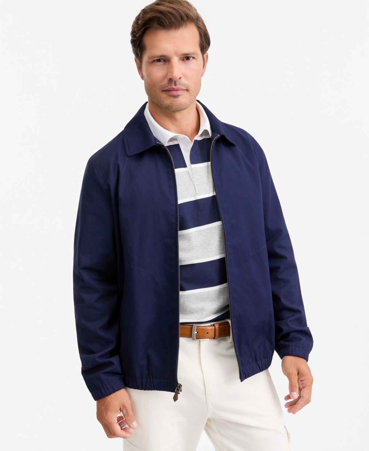 Click here for Club Room Mens Lightweight Harrington Jacket  Macy... prices
