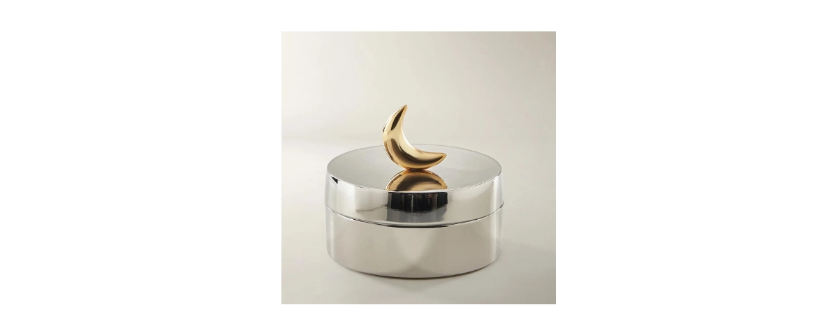 Click here for Z Gallerie Crescent Moon Box - Silver prices