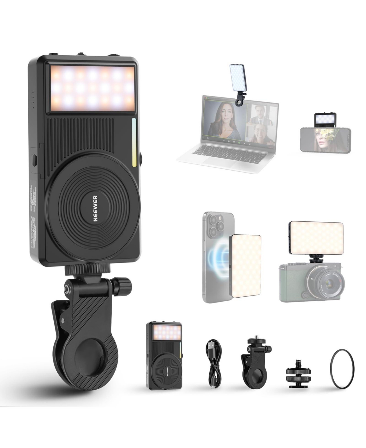 Click here for Neewer NL129D Led Video Light with 5W  3000mAh  CR... prices