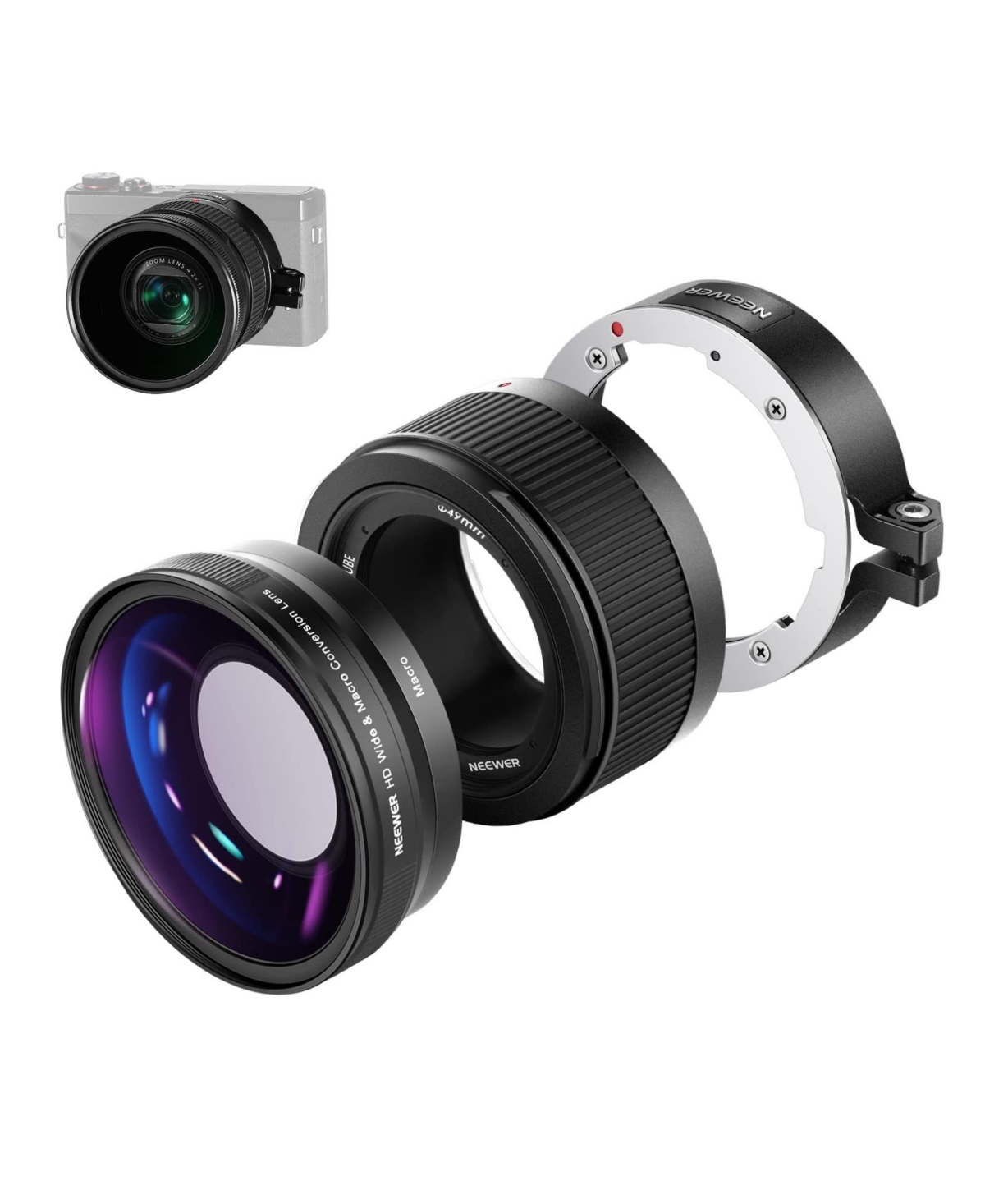 Click here for Neewer G7X Camera Lens Accessory with 2 in  10x fo... prices
