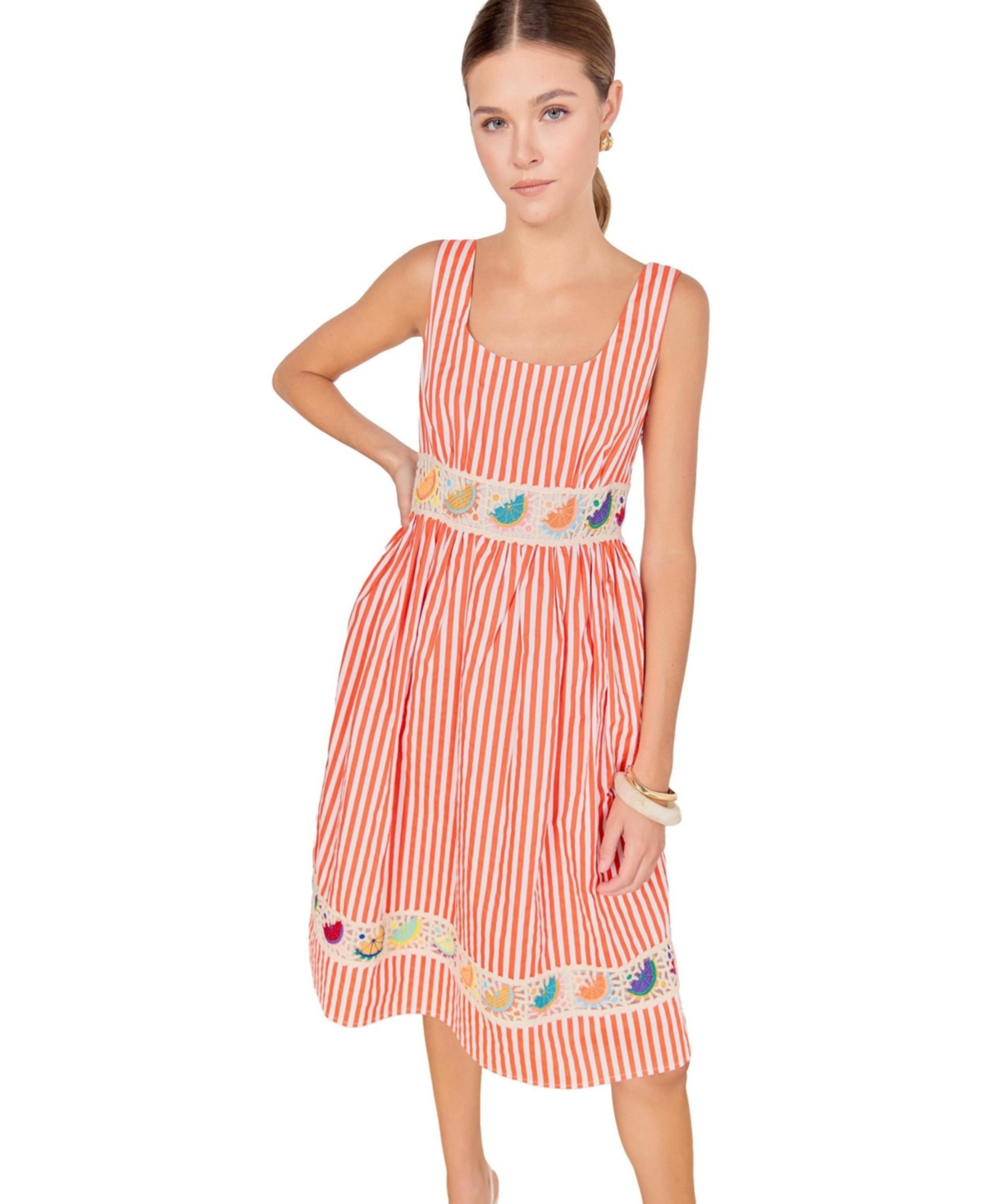 Click here for English Factory Womens Woven camisole dress - Mult... prices